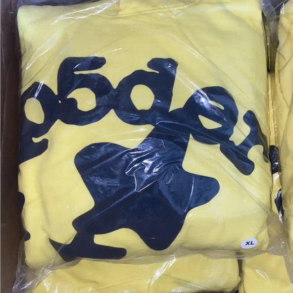Sp5der | Shirts | Sp5der Beluga Golden Yellow Hoodie | Poshmark